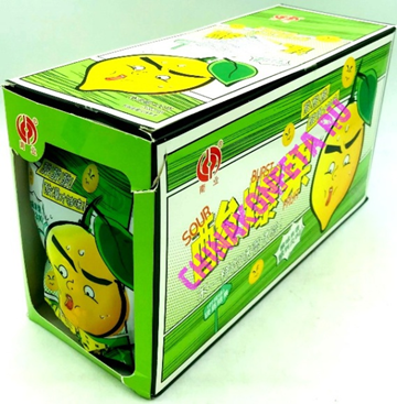 2655 Конфеты SOUR BURST FRUIT ЛИМОН (12бл*20шт*20гр)